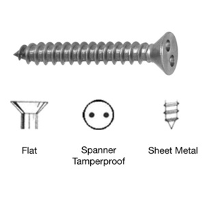 Tamperproof Screws | CRL