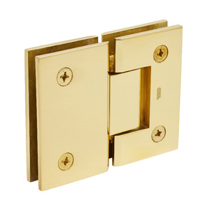 CRL Polished Brass Geneva 180 Series 180 Degree Glass-to-Glass Standard ...