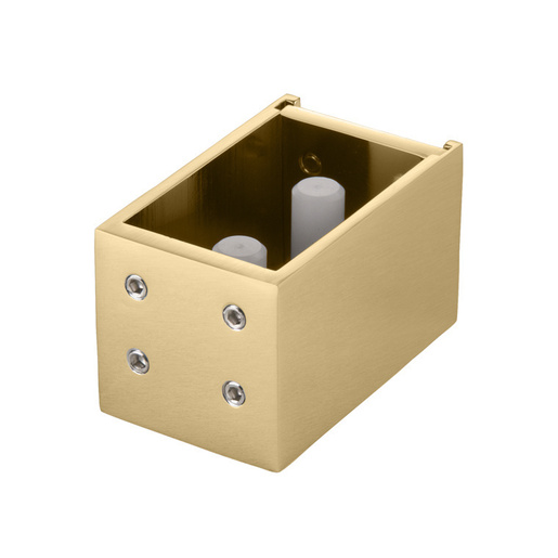 CRL Satin Brass Deluxe 180 Degree Cambridge Series Two Door Bypass ...