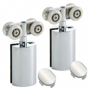 CRL Chrome 60" Hydroslide 180 Degree Sliding Shower Door Kit | CRL