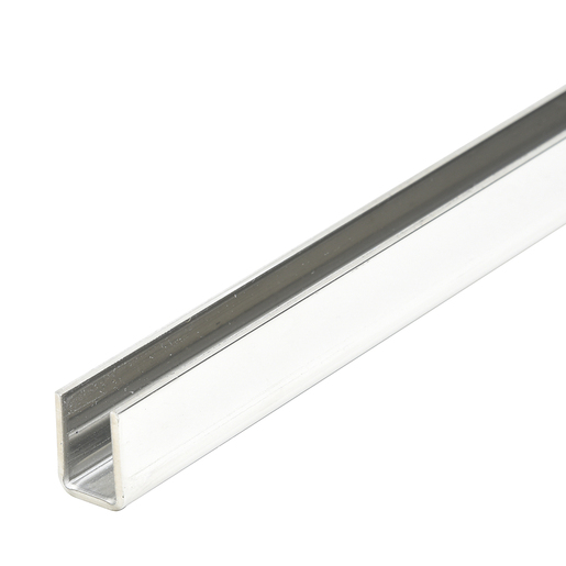 CRL 316 Polished Stainless 3/8" Fixed Panel Shower Door Deep U-Channel ...