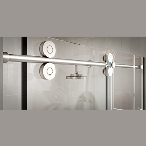 CRL Polished Stainless Steel Complete 180º Crescent Series Sliding ...