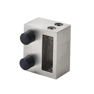 CRL Brushed Stainless Steel Deluxe 180 Degree Serenity Series Sliding ...