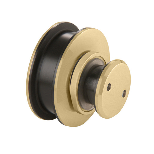 CRL Satin Brass Deluxe 180 Degree Cambridge Series Two Door Bypass ...