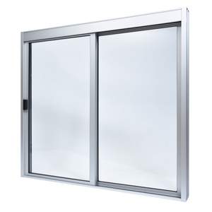 CRL Satin Anodized Standard Size Manual DW Deluxe Service Window Glazed ...