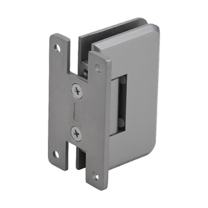 CRL Brushed Nickel Plymouth Series Wall Mount 'H' Back Plate Hinge ...