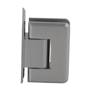 CRL Brushed Nickel Pinnacle Adjustable Wall Mount Offset Back Plate ...
